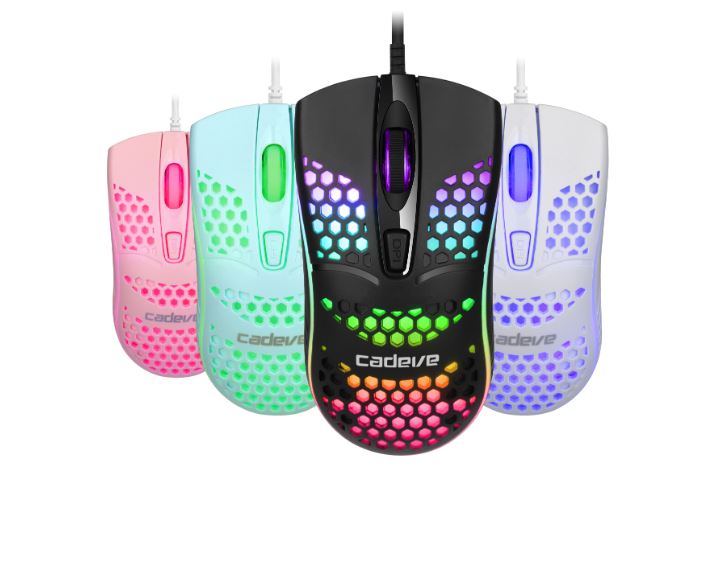 Mouse gamer RGB VF53 | DePo Tienda